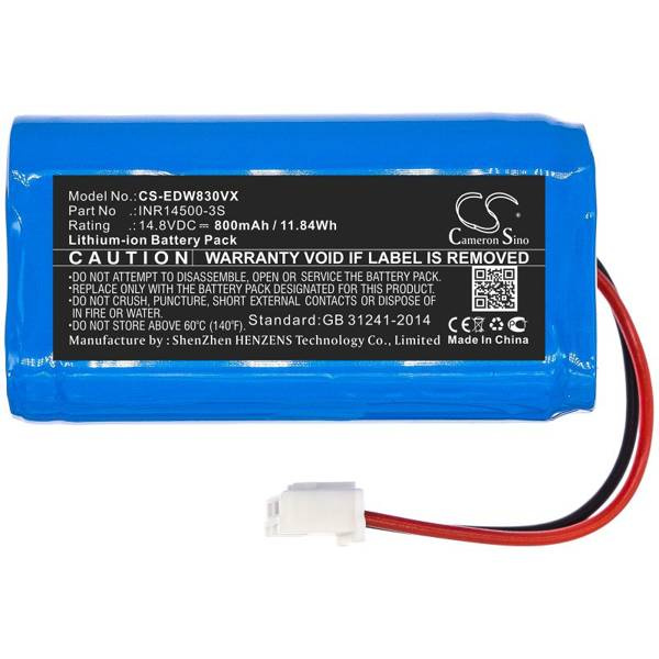 Ecovacs Winbot X - Battery 3000 mAh Lithium-ion (Li-ion), S07-LI-222 ...